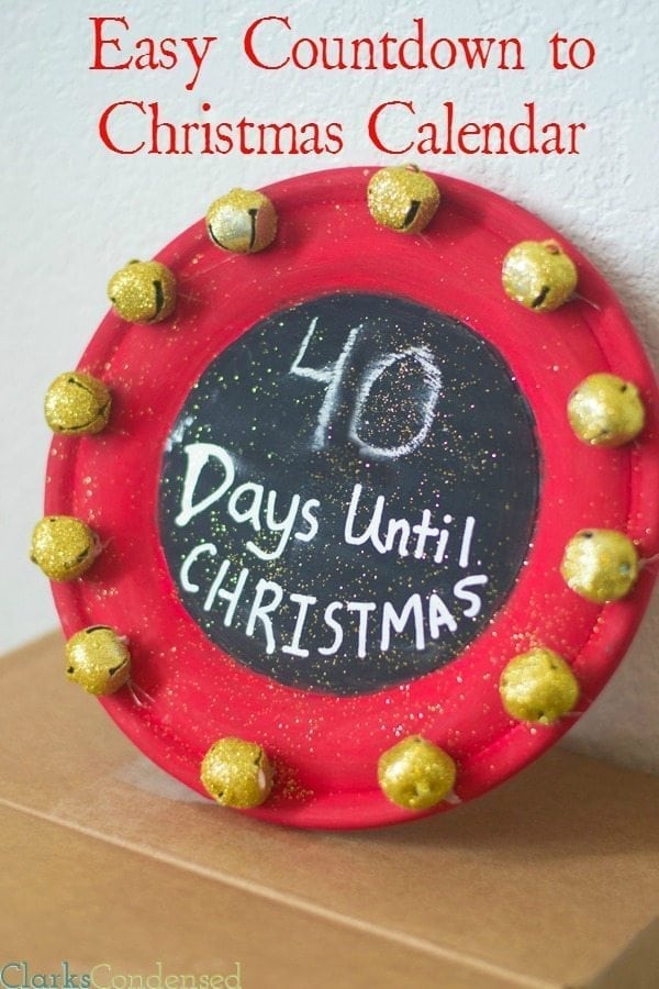 DIY Christmas Countdown Calendar DIY Christmas Countdown Calendar