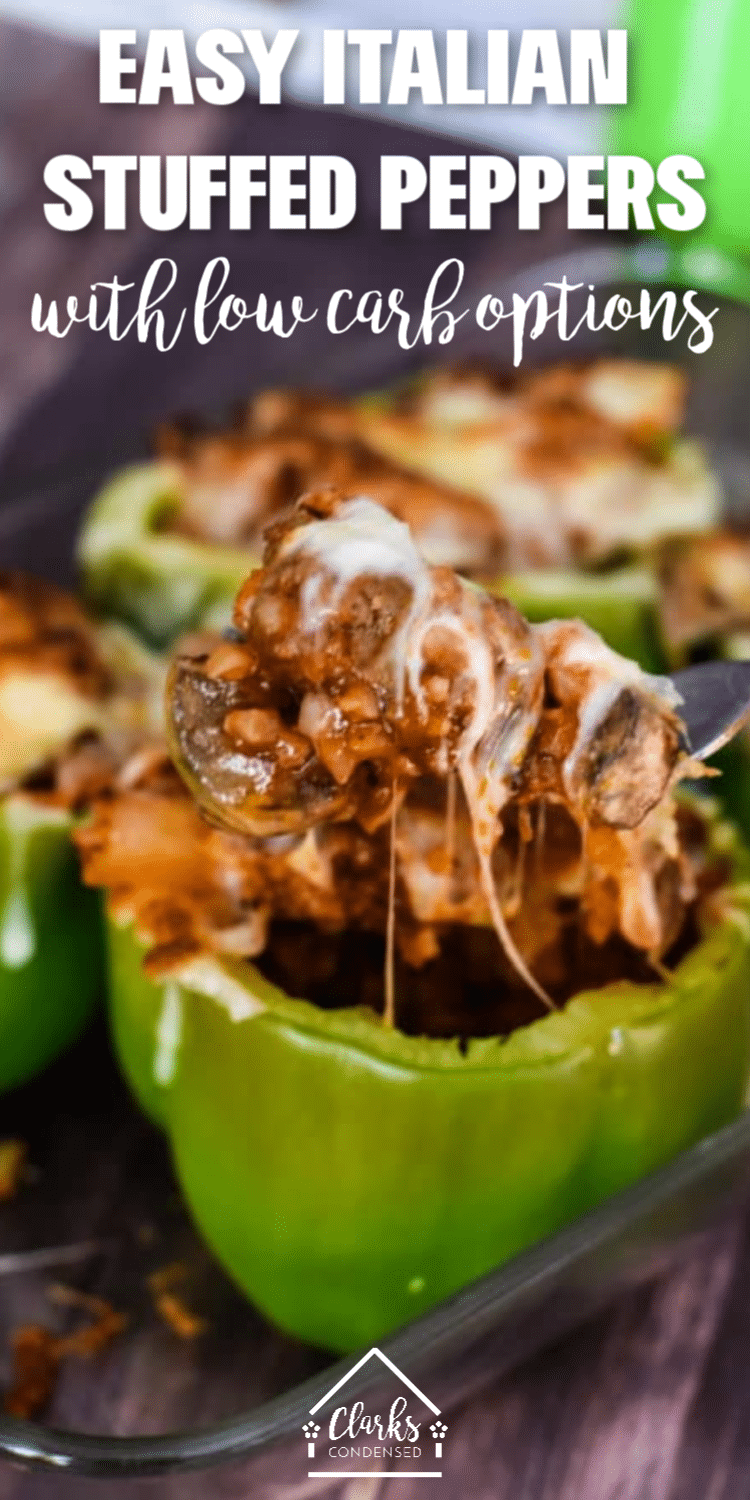 Easy Italian Stuffed Peppers With Low Carb Options Clarks Condensed easy-italian-stuffed-peppers-with-low-carb-options-clarks-condensed